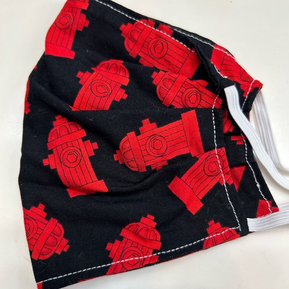 Hand Crafted | Accessories | Fire Hydrant Face Mask Kids New Nwt Face ...